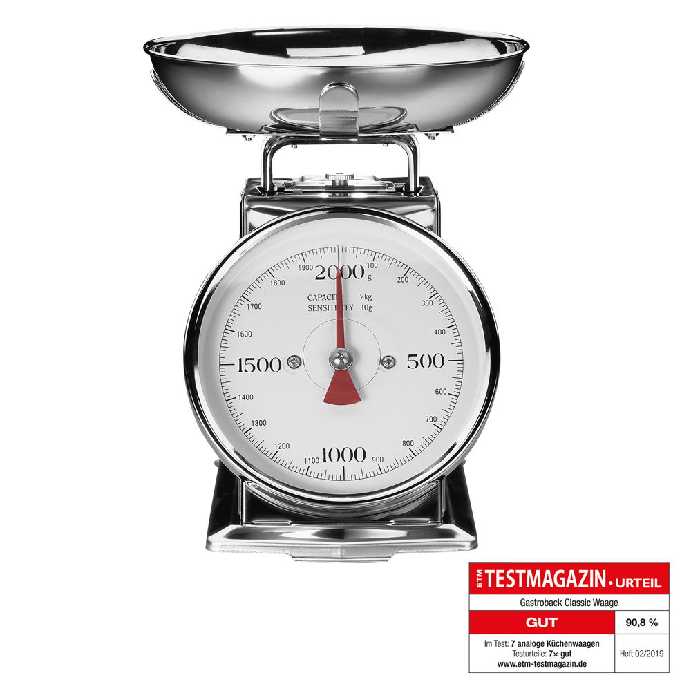 Classic Waage 2 kg | GASTROBACK®