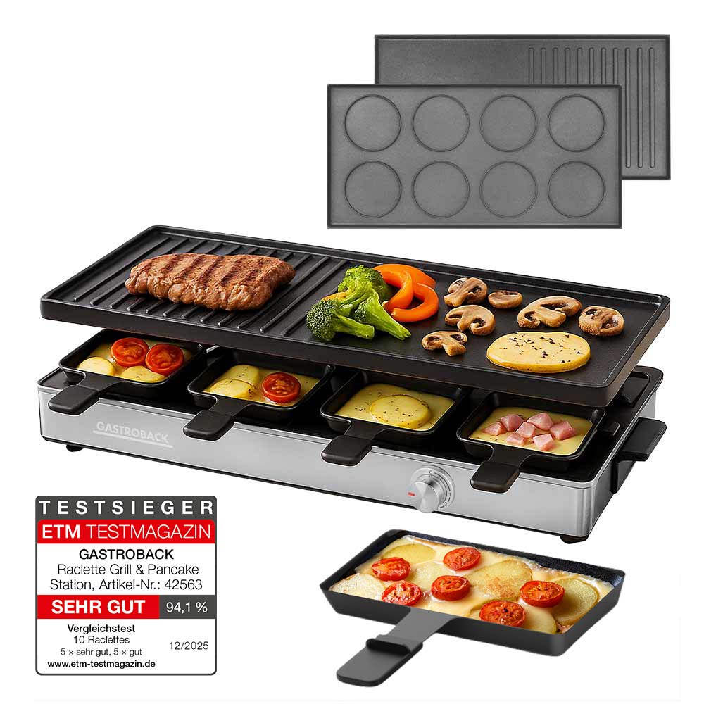 Design Raclette Fondue Advanced Plus | GASTROBACK®